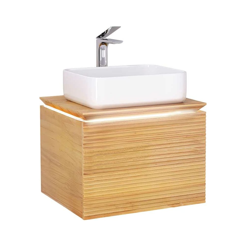 Подвесная тумба Jorno Karat 60 Kar.01.60/P/BuL - выгодная цена, отзывы ...