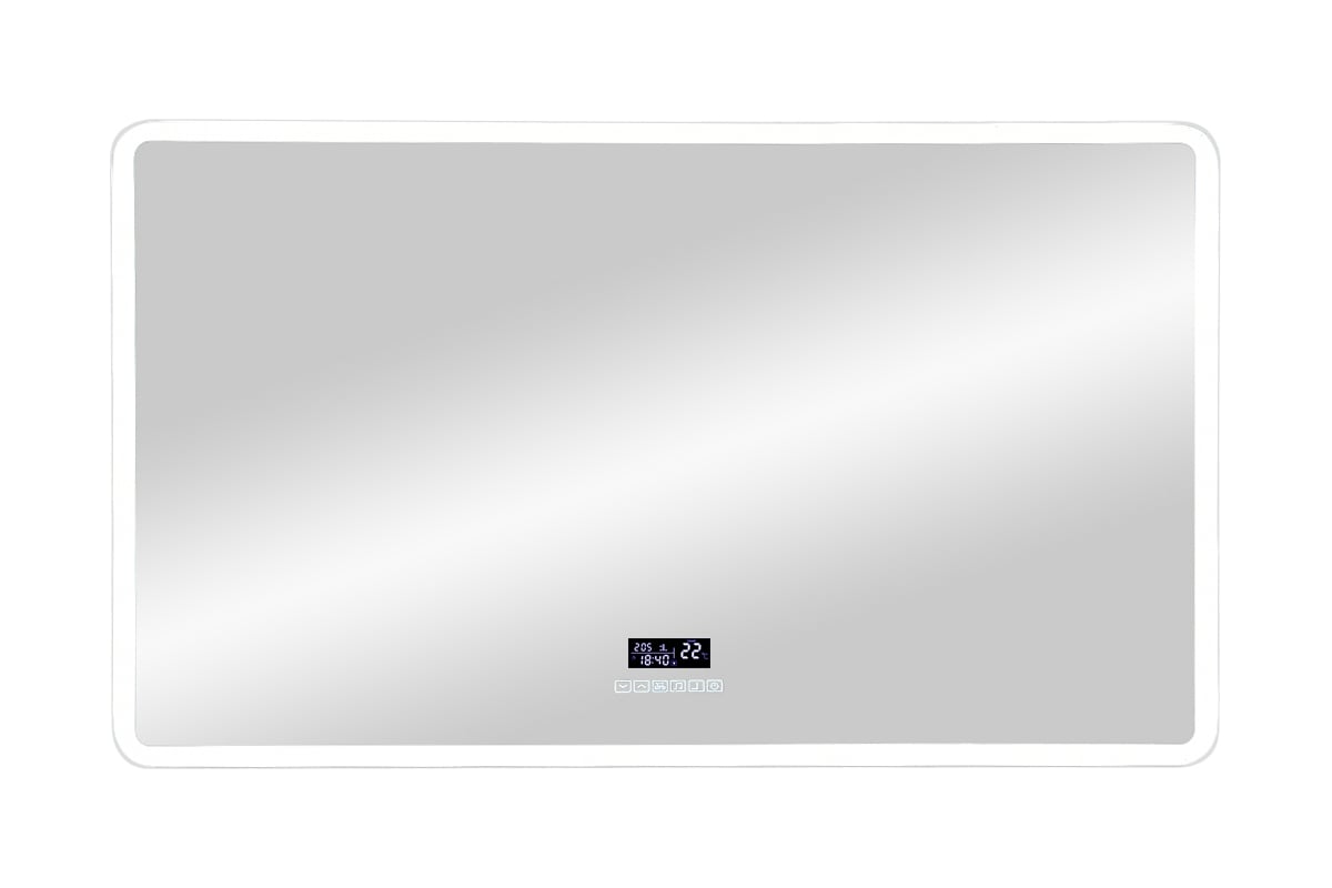Зеркало Континент "Demure Led" 1200x700 с музыкальным блоком ...