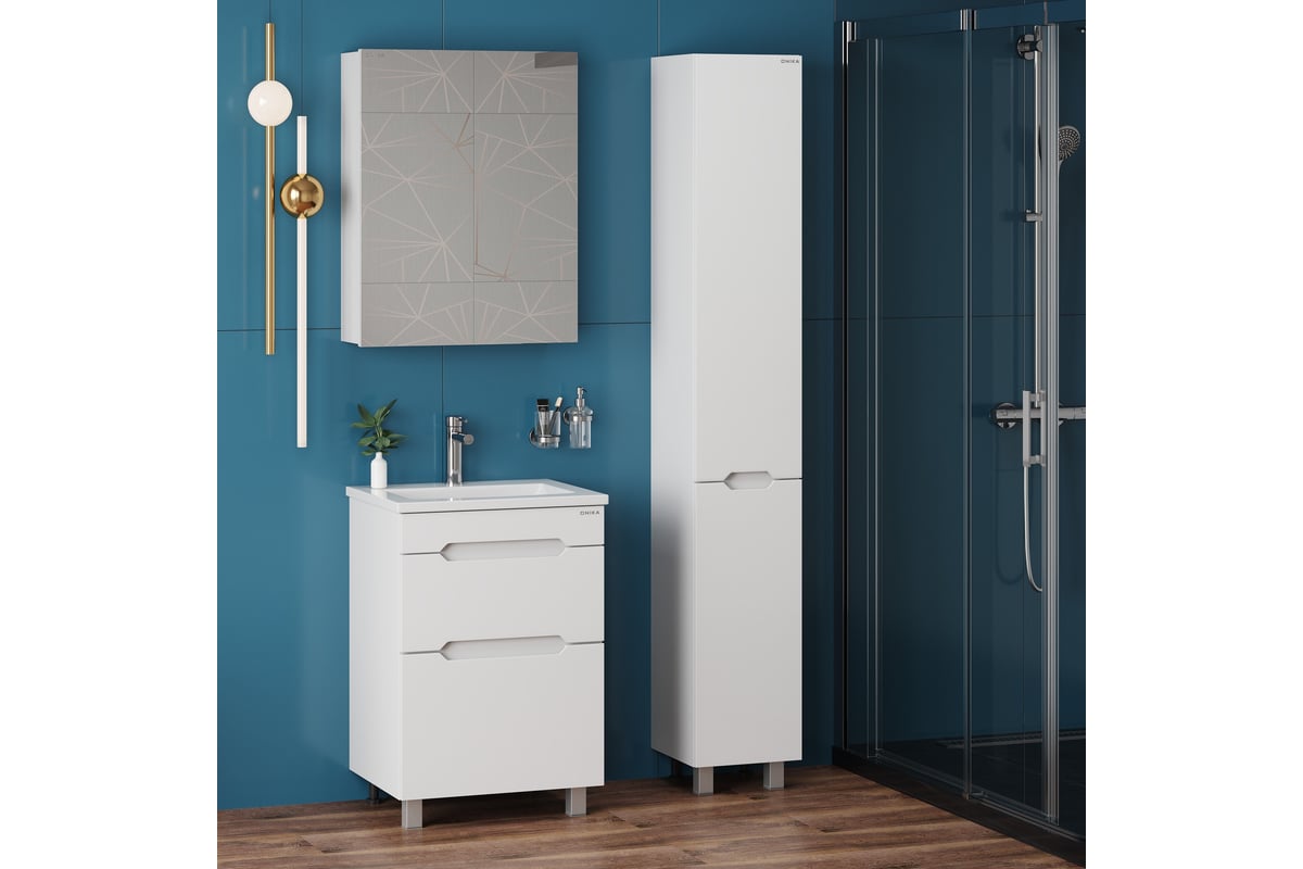 Пенал Onika Айленд 30 напольный, белый 403081 - выгодная цена, отзывы ...