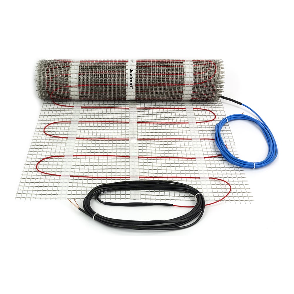 Нагревательный мат DEVI DEVIheat 150S DSVF-150 1050 Вт 0,5 x 14м 140F0339 - выгодная цена ...