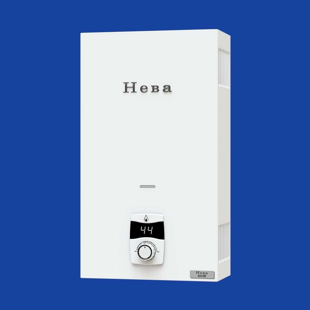 Газовый проточный водонагреватель Neva -4513E 30677 - выгодная цена, отзывы, характеристики ...
