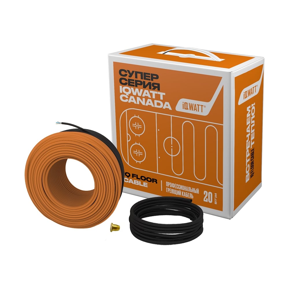 Теплый пол IQWATT IQ Floor Cable-25 039455 - выгодная цена, отзывы ...