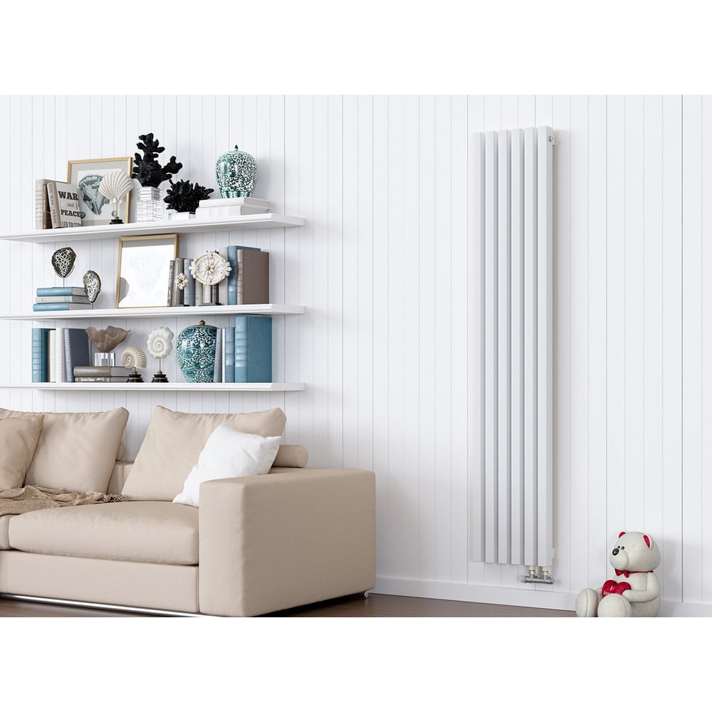 Трубчатый радиатор GUARDO 6P-1800-04 BK-GOR R9016(M) - выгодная цена ...