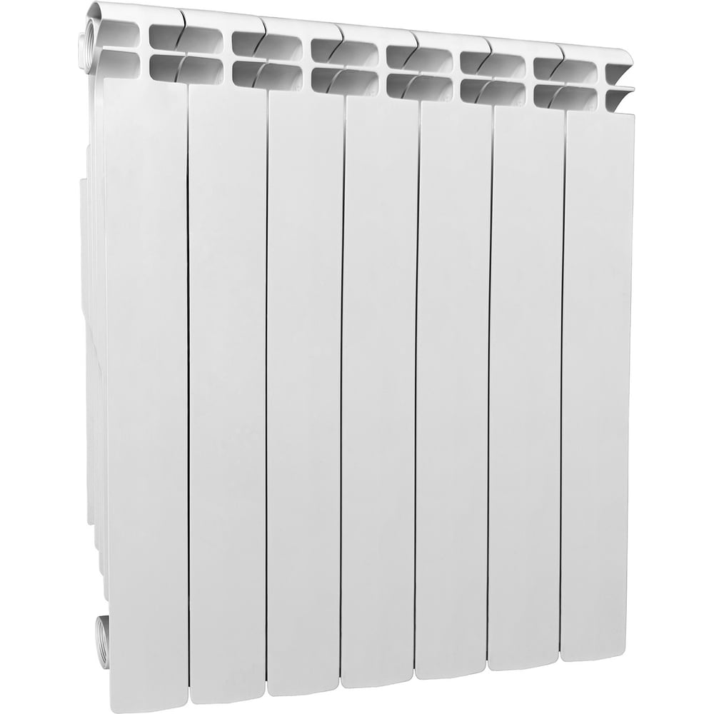 Радиатор алюминиевый Теплоприбор, с межосевым расстоянием 500мм, 7 ...