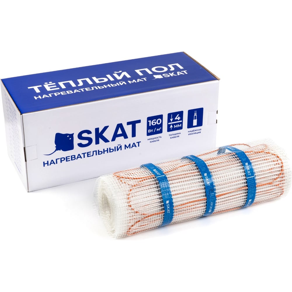 Нагревательный мат SKAT HT MAT-8,0-1280 4227 - выгодная цена, отзывы ...