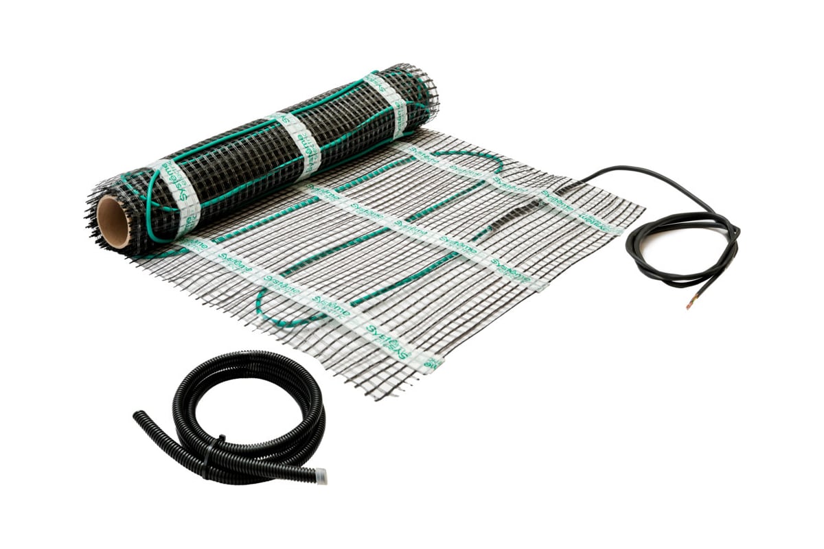 Мат нагревательный (теплый пол) Systeme Electric STEP TURBO, 200 Вт/м2 ...