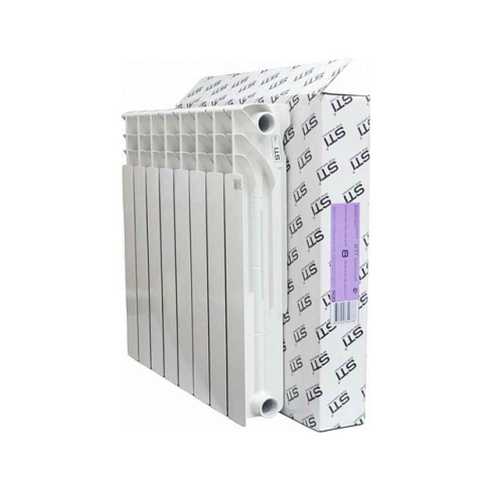 Биметаллический радиатор STI Bimetal 500-100 4 секции D220-00099 ...