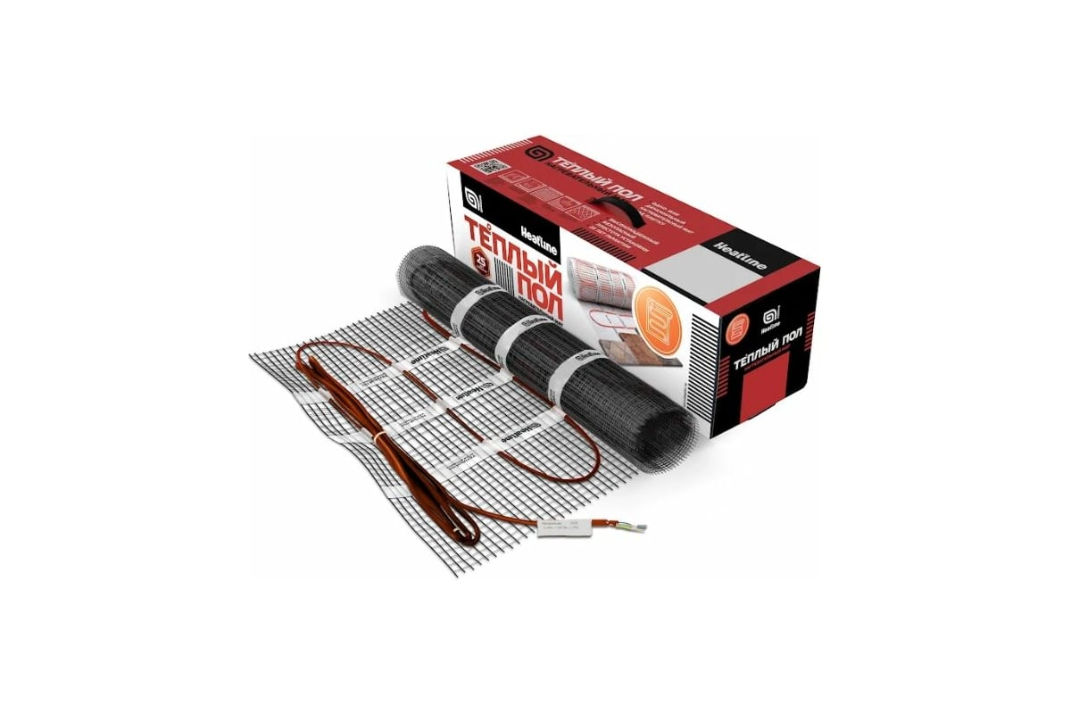 Двухжильный нагревательный мат Heatline Supermat 180 1 0 выгодная