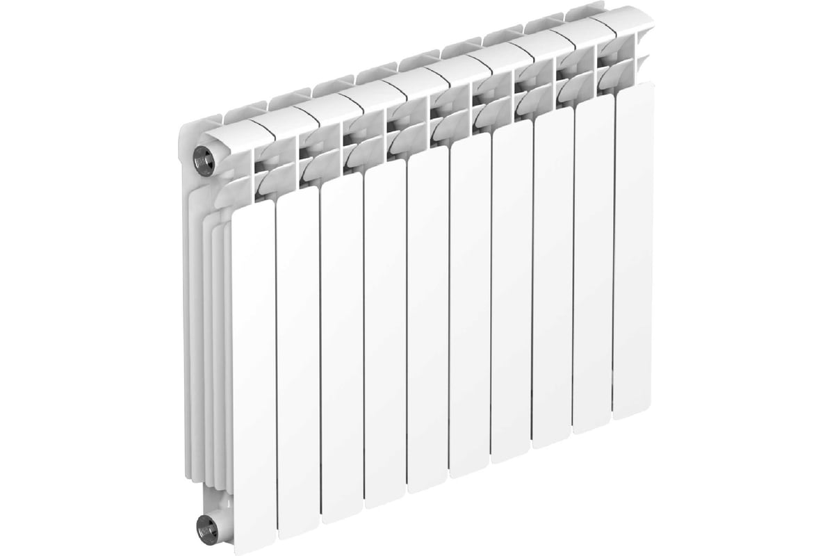 Биметаллический радиатор RIFAR BASE 500 10 секц. бок. R-BA-500-10 ...