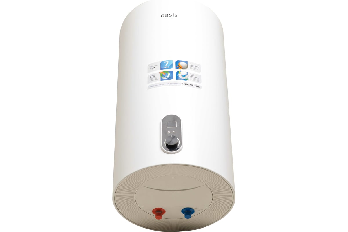 Электрический накопительный водонагреватель OASIS SN-80 ч/б 80SN - выгодная цена, отзывы ...