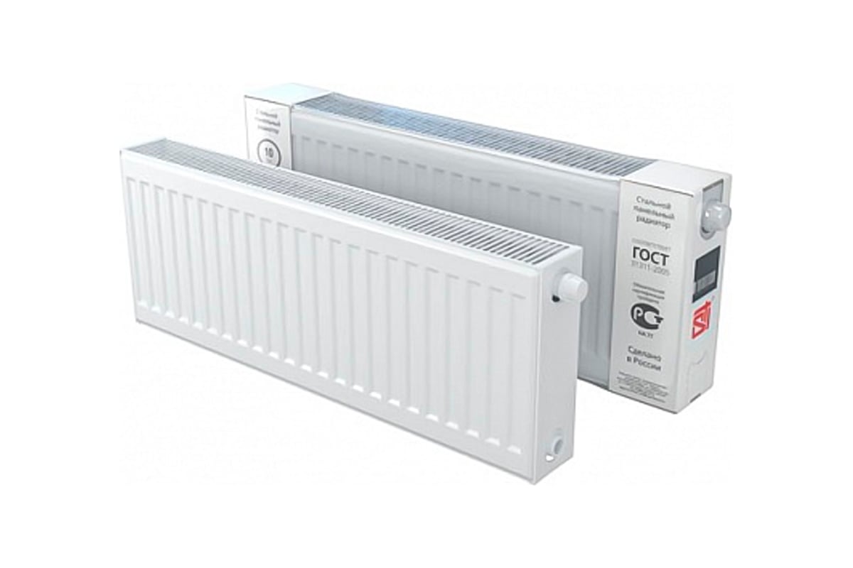 Стальной панельный радиатор STI VENTIL COMPACT 300-800, тип 22 D220 ...