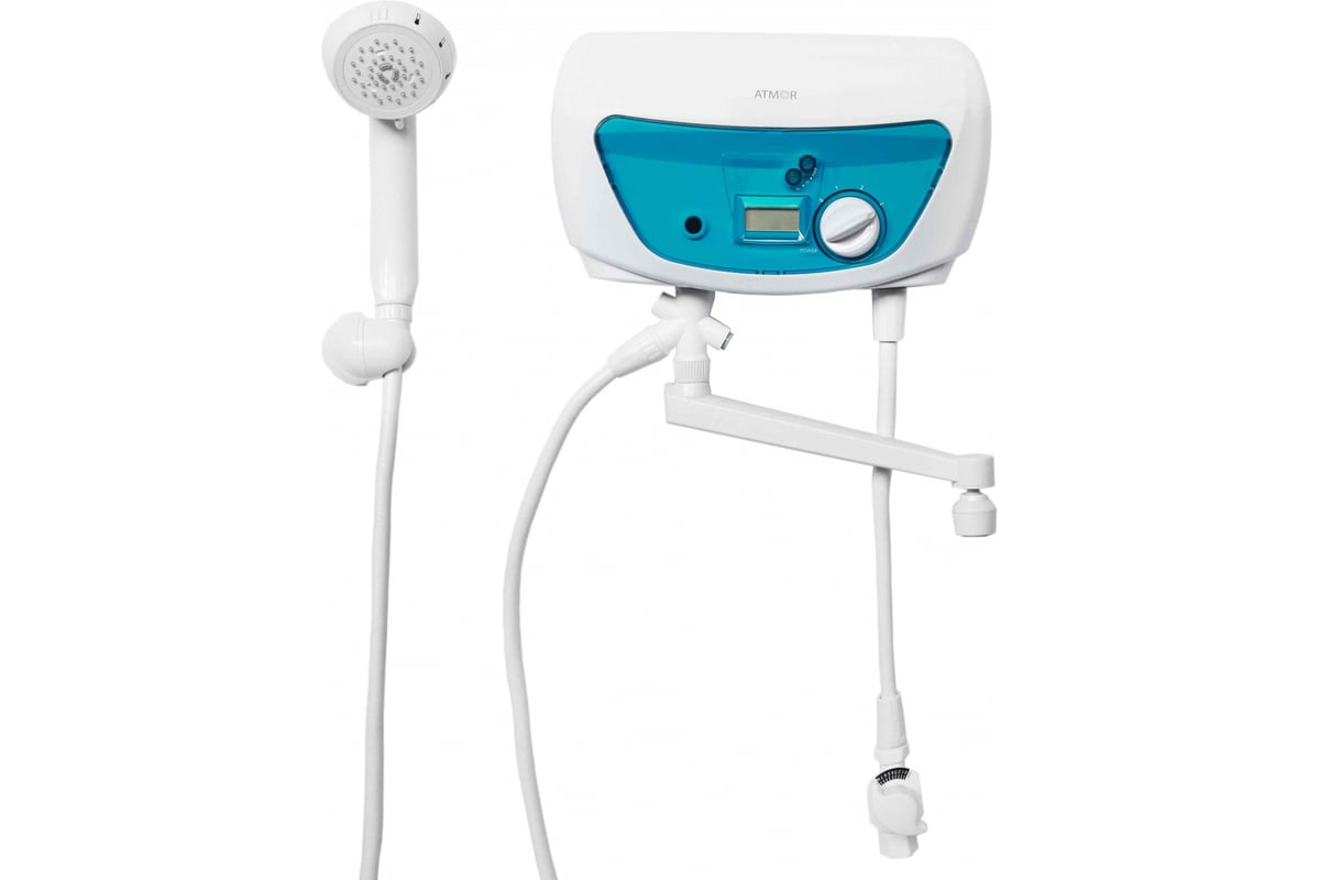 Электрический проточный водонагреватель ATMOR PLATINUM Tri 5 кВт совм ...