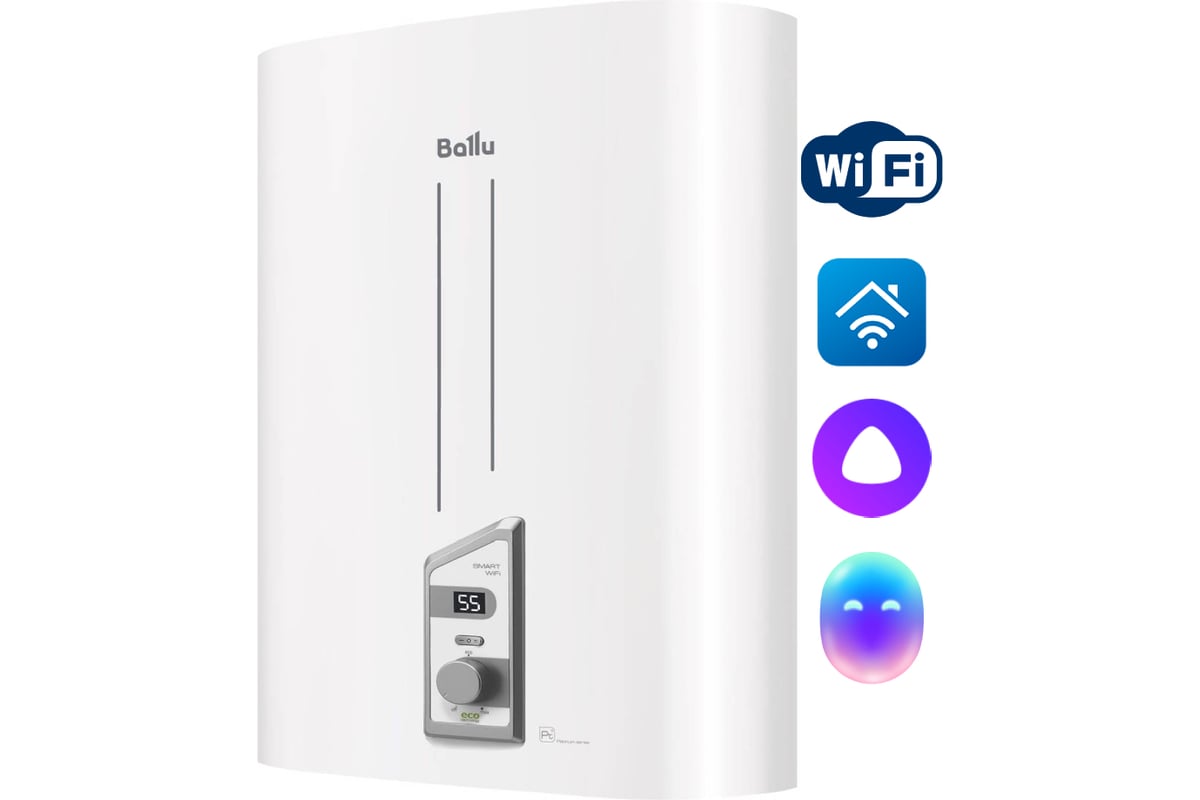Водонагреватель Ballu BWH/S 30 Smart WiFi НС-1126988 - выгодная цена ...