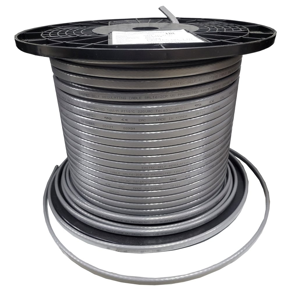 Греющий кабель для труб и водостока EASTEC саморегулирующийся ...