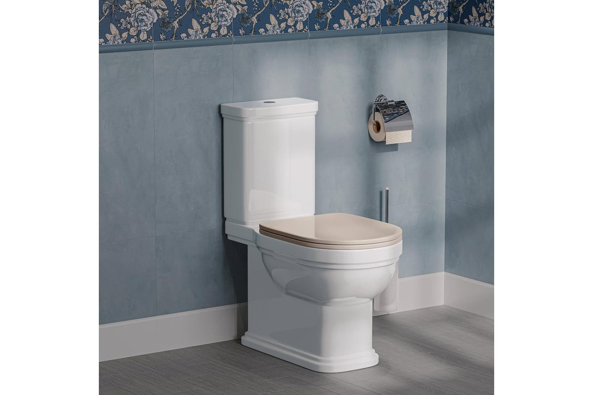 Напольный унитаз KERAMA MARAZZI POMPEI белый глянцевый PO.wc.01 ...