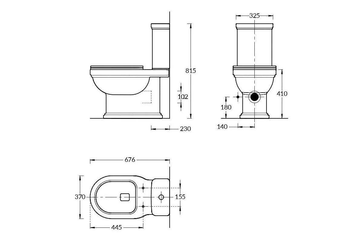 Напольный унитаз KERAMA MARAZZI POMPEI белый глянцевый PO.wc.01 ...