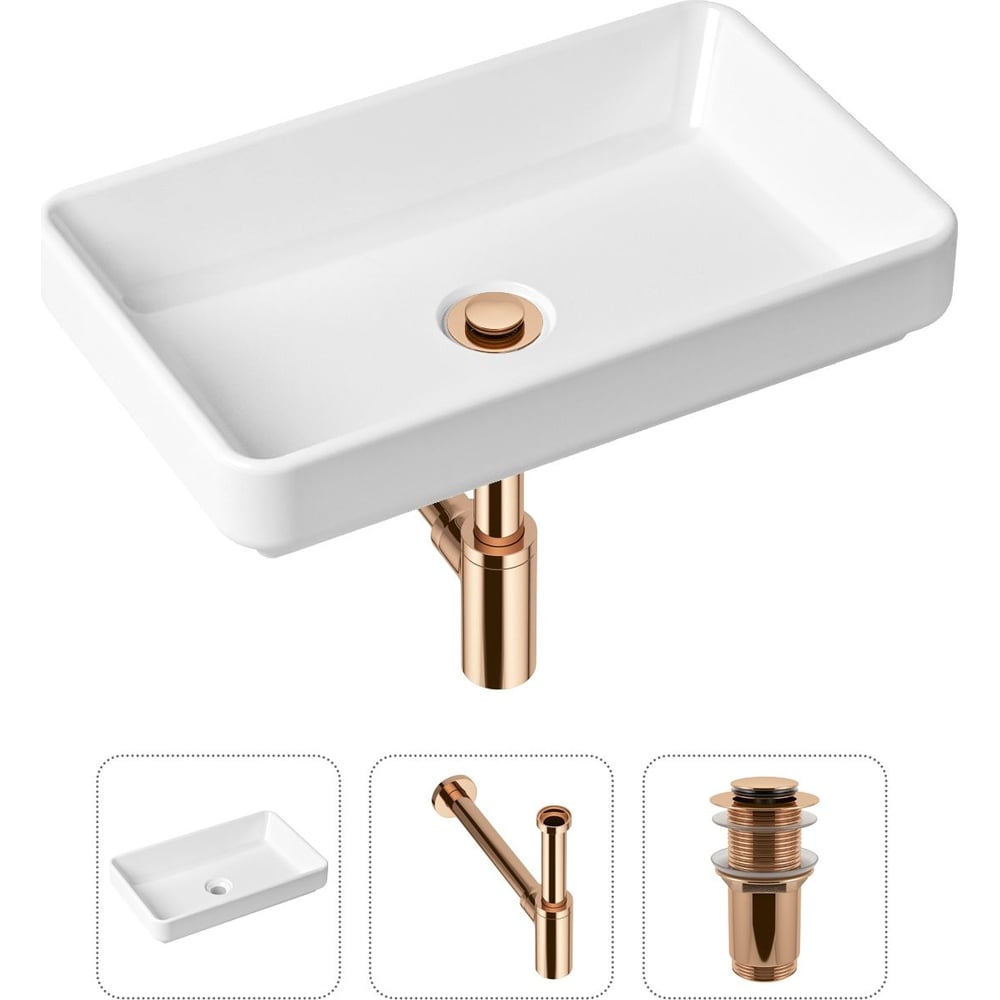 Накладная раковина для ванной Lavinia Boho Bathroom Sink Slim в ...