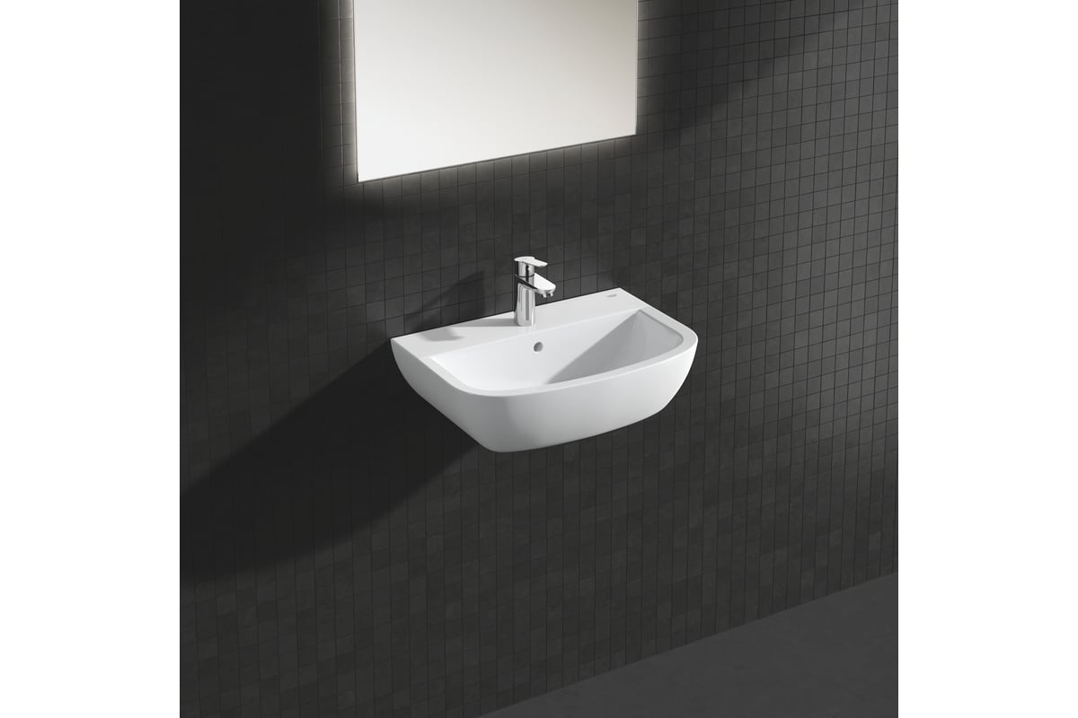 Подвесная раковина GROHE Bau Ceramic ширина 55 см 39440000 - выгодная ...