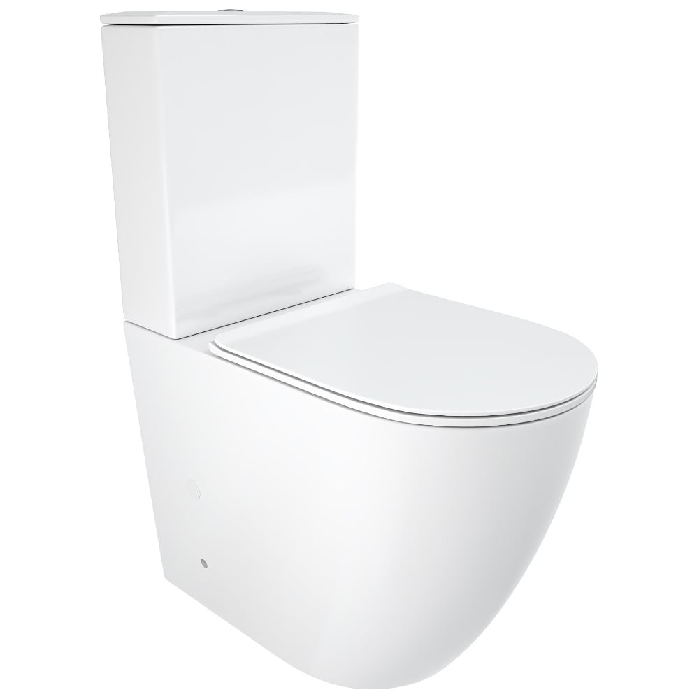 Напольный унитаз-компакт Cerutti SPA bella безободковый сиденье с ...