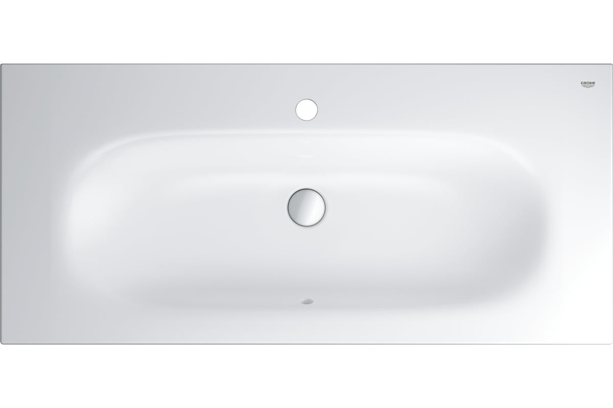Раковина накладная GROHE Essence Ceramic 100 см, альпин-белый 3956600H ...