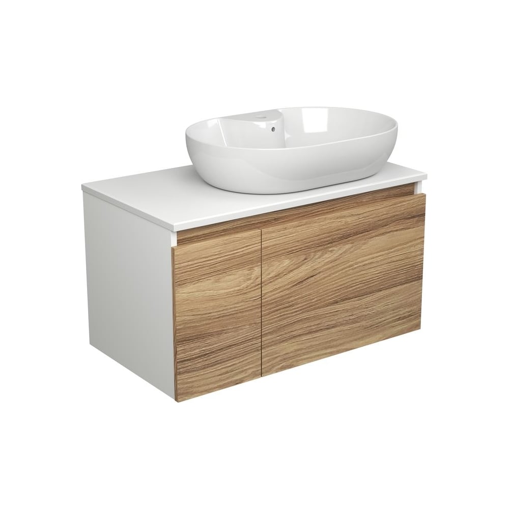 Тумба с раковиной Bauedge (тумба подвесная Bau Dream Blackwood 80 ...