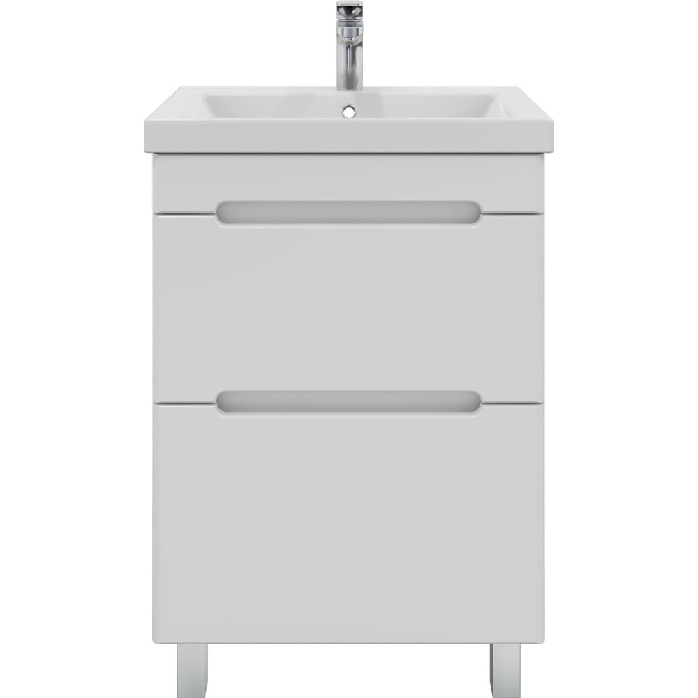 Тумба напольная Sanstar Адель 50 с раковиной Como 50 (комплект) для ...