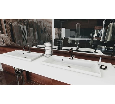 Встраиваемые раковины для ванной комнаты - купить раковину врезную в ...