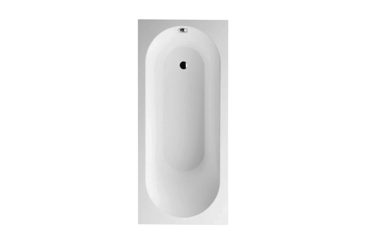 Ванна Villeroy & Boch OBERON 180x80, с ножками, белая, материал Quaryl ...