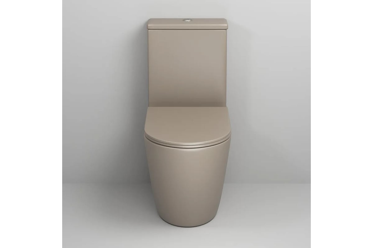 Унитаз напольный Grossman Color 620*365*810 мм, светло-коричневый ...