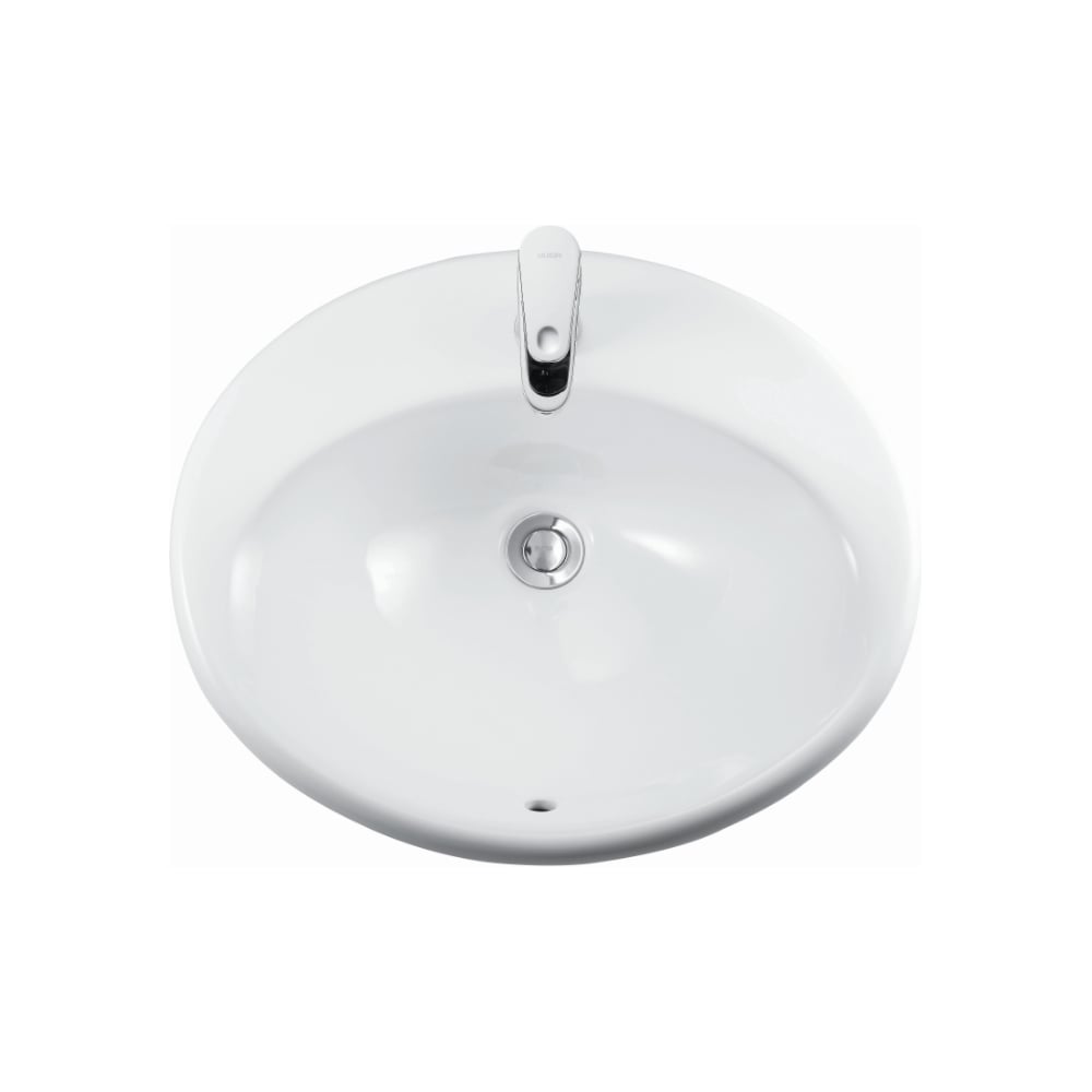 Раковина врезная Creo Ceramique LILLE 560x480x196 LI3100N (HDL431 ...