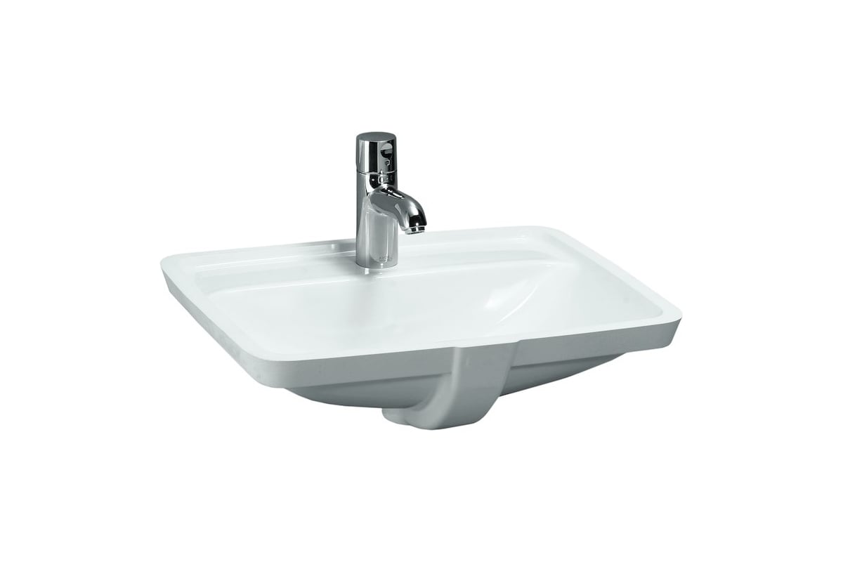 Раковина Laufen PRO 52.5х40 см, встраиваемая снизу, с отверстием для ...