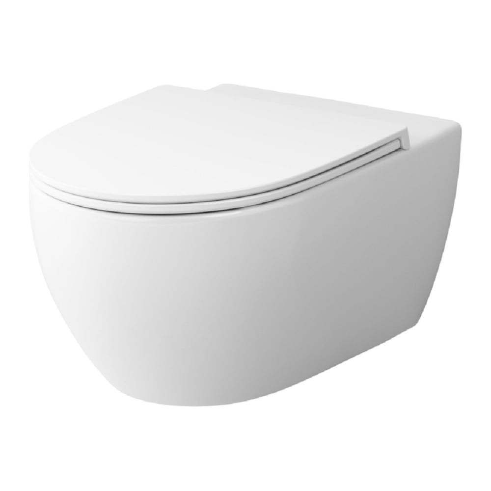 Подвесной унитаз AM.PM Awe Plus FlashClean C111700BWH - выгодная цена ...