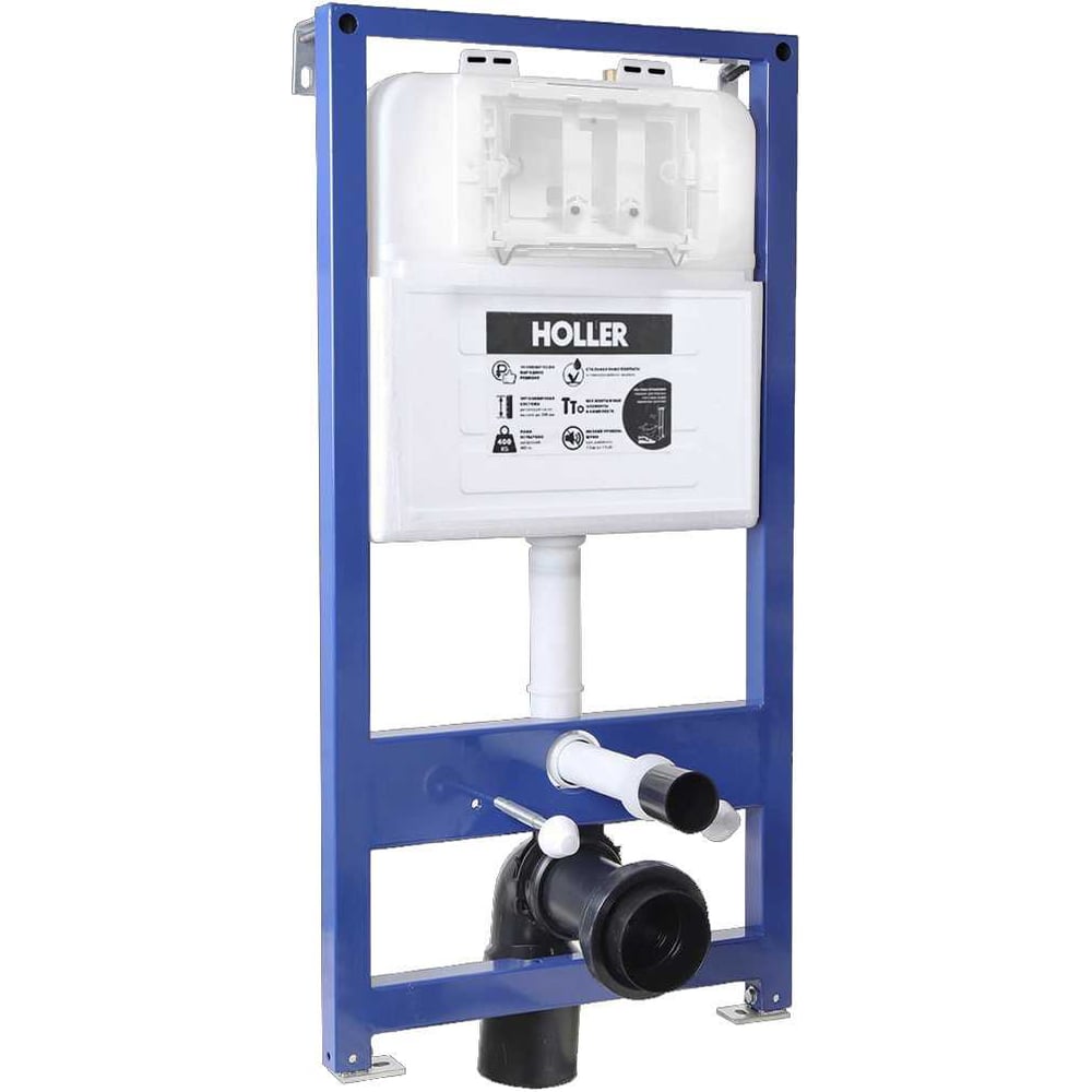 Инсталляция скрытого монтажа HOLLER MQ100 545х96х1095мм, 3/6л, для ...