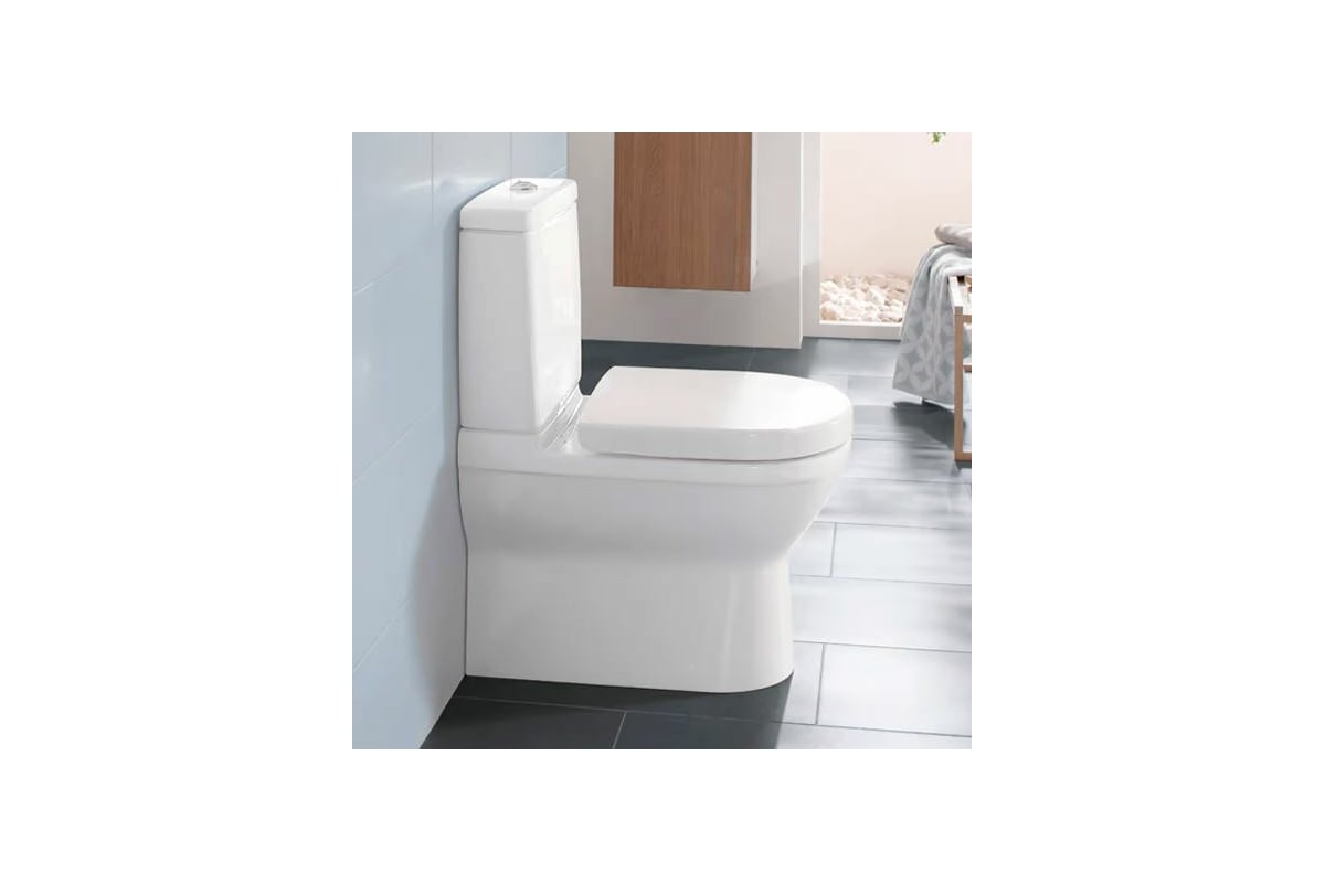 Напольный унитаз Villeroy & Boch O'Novo шгв 360x650x400 цвет-альпийский ...
