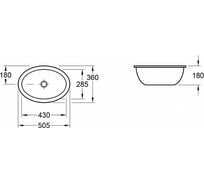 Встраиваемые раковины для ванной комнаты - купить раковину врезную в ...