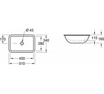Встраиваемые раковины для ванной комнаты - купить раковину врезную в ...
