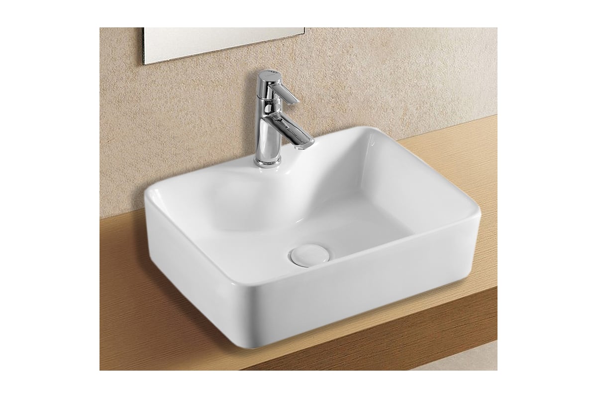Накладная раковина Azario 49х38х13 см AZ-4569A - выгодная цена, отзывы ...