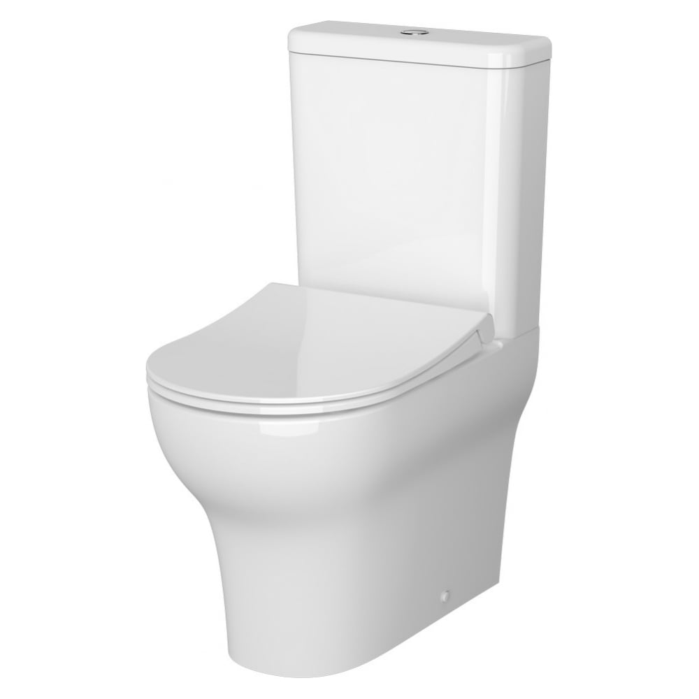 Пристенный унитаз Vitra Zentrum 60 см с тонким сиденьем с микролифтом и ...