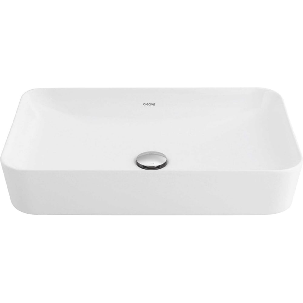 Умывальник на столешницу Creavit Ultra 60, белый UL060-00CB00E-0000 ...