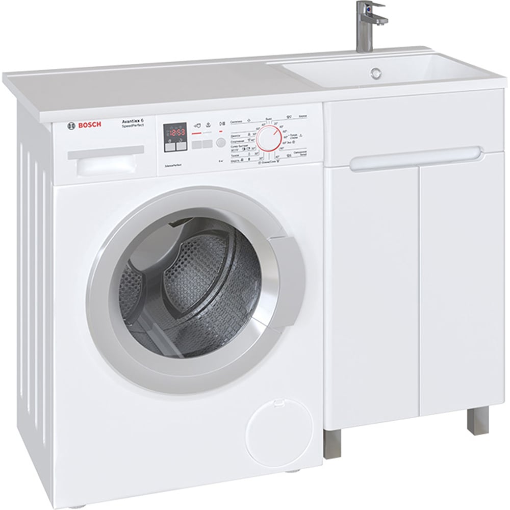 Комплект Sanstar напольная тумба Эллада 50 с раковиной Космос 110 правый 311.1-1.4.1.КПКОС ...