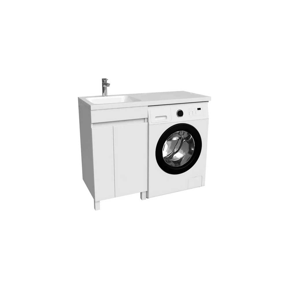 Напольная тумба с умывальником для стиральной машины IDDIS Optima home ...