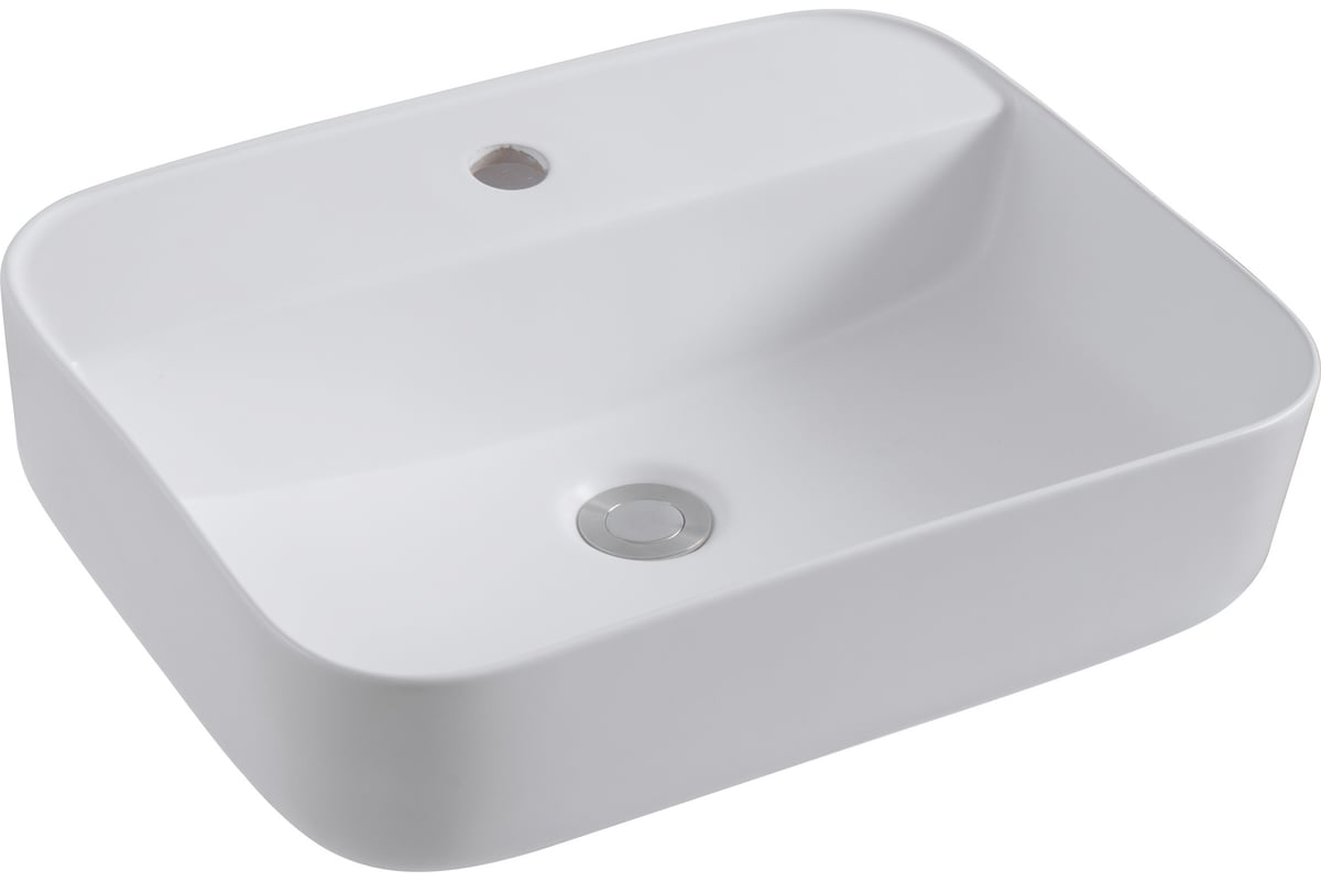 Раковина AVIMANO Vision прямоугольная, белый матовый 1245121 - выгодная ...