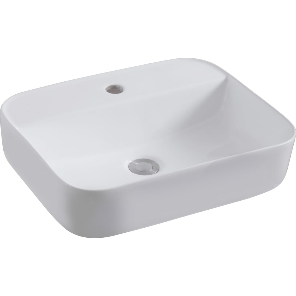 Раковина AVIMANO Vision прямоугольная, белый глянец 1245120 - выгодная ...