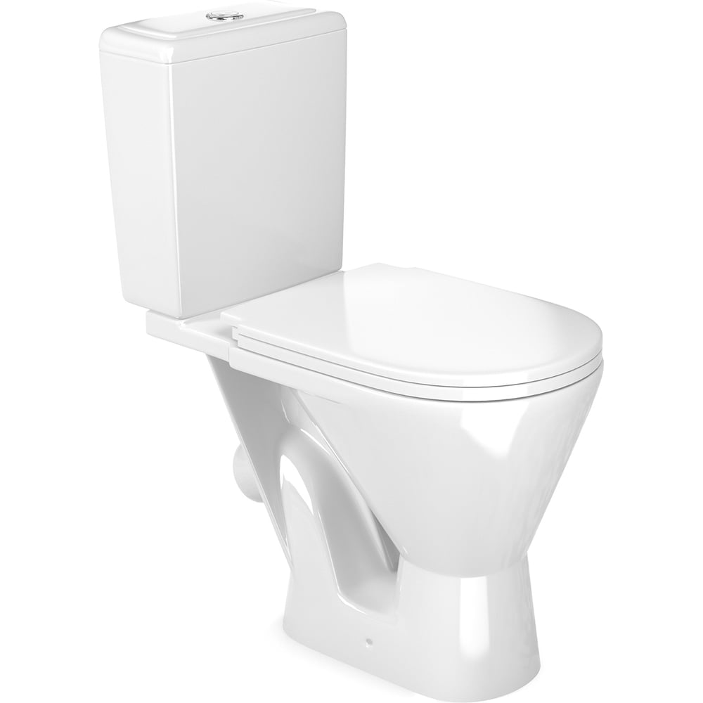 Унитаз-компакт Gesso Атлас HOME De Luxe c 2-х уровневой арматурой ...