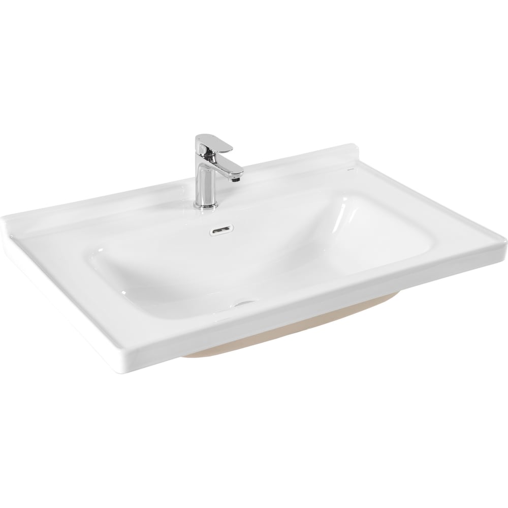 Раковина BOND встраиваемая прямоугольная 805021,5см с переливом и ...