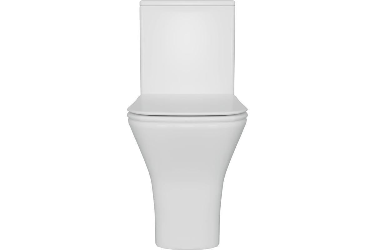 Унитаз напольный Teymi Helmi Pro безободковый, сиденье микролифт T40305 ...