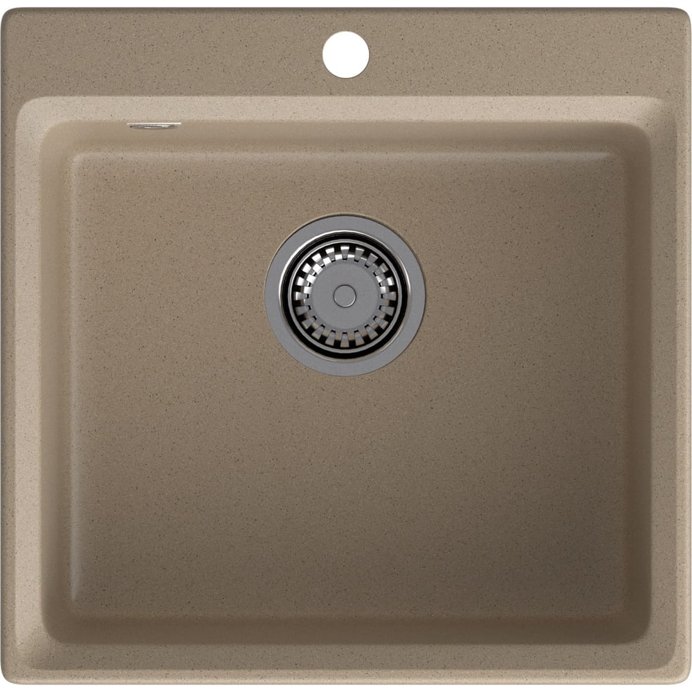 Мойка GranFest LEVEL 510 1-чаша 510х500 мм, песочный арт.GF- LV-510 песочный - выгодная цена ...