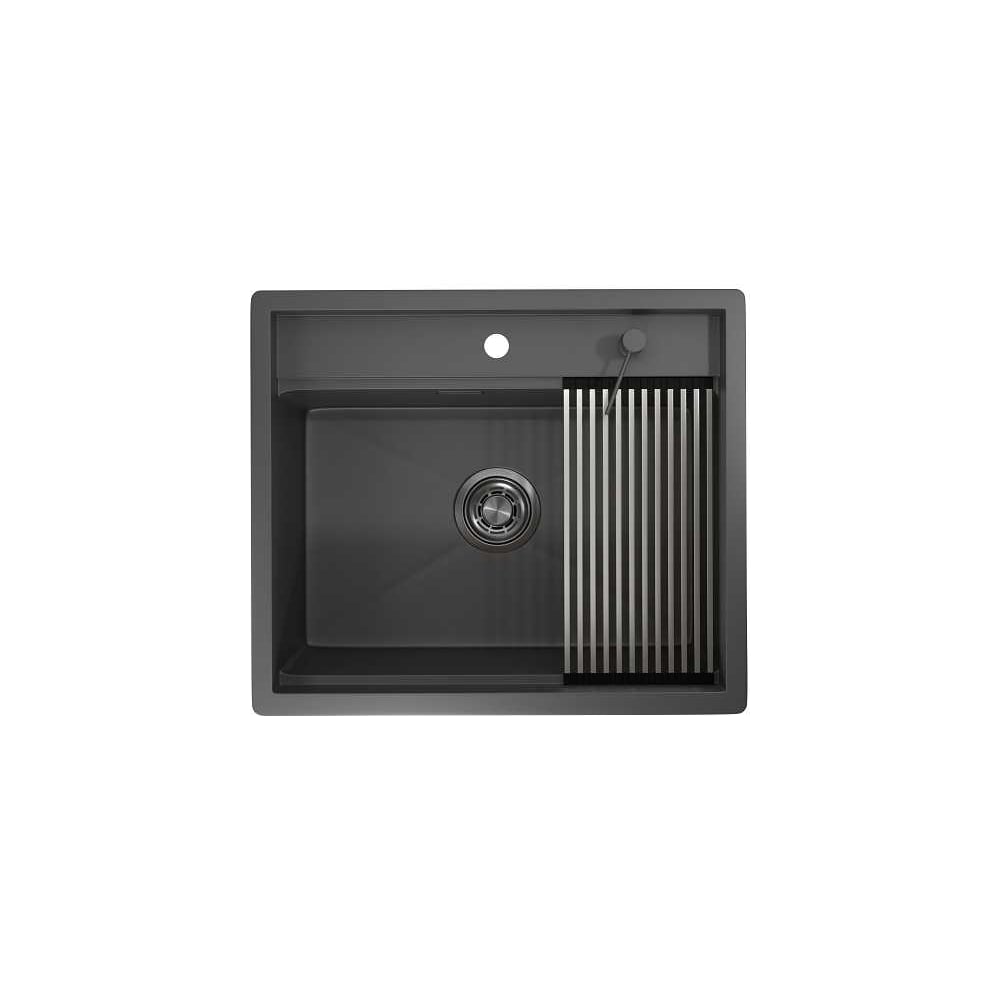 Мойка для кухни GRANULA KS-6051, графит матовый - выгодная цена, отзывы ...