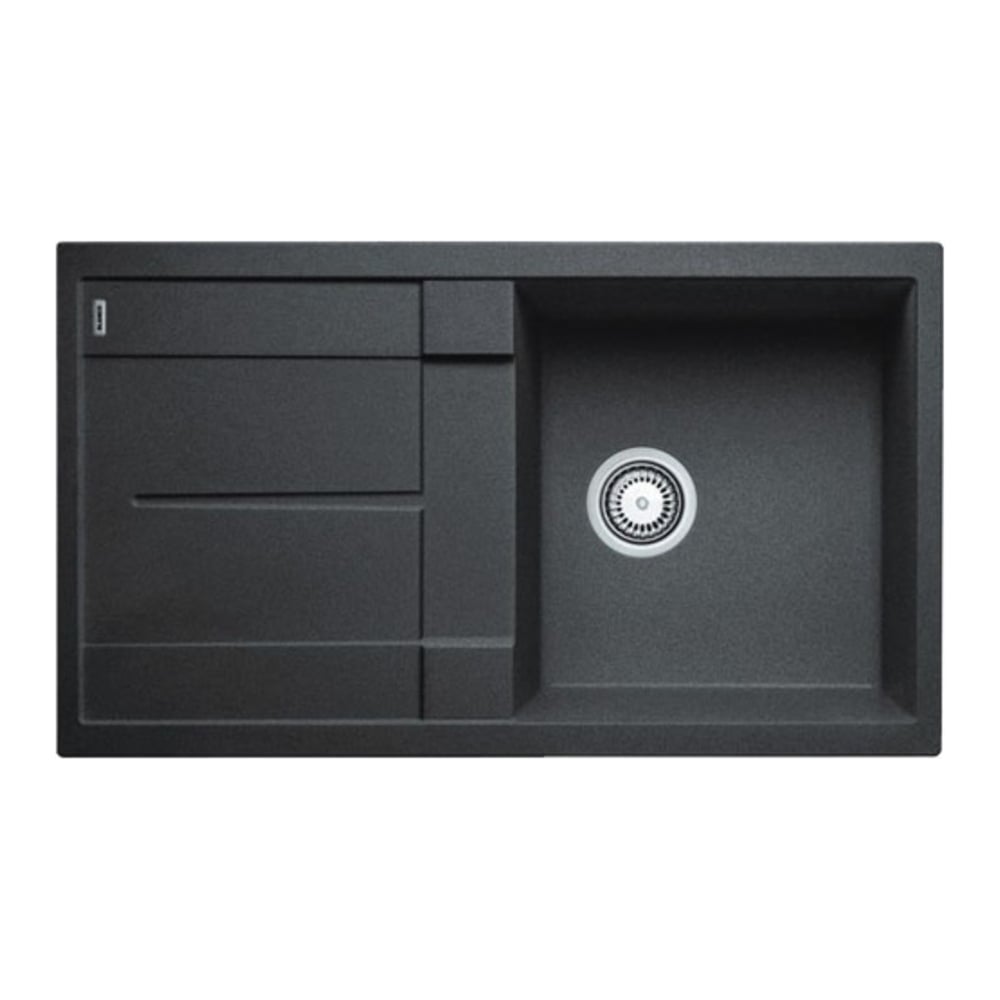 Мойка BLANCO METRA 5 S SILGRANIT антрацит, с клапаном автоматом 513044 ...