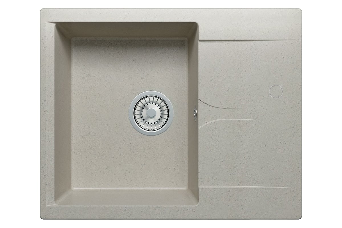 Кухонная мраморная мойка Polygran Gals-620 серый №14 - выгодная цена ...
